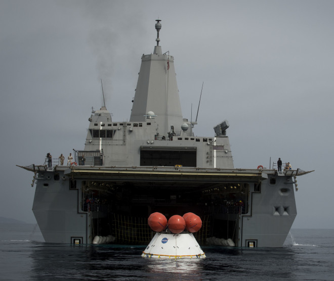 Navy and NASA Team Up For More Orion Capsule Recovery Tests - USNI News