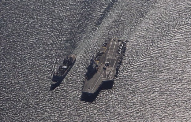 French Fighters Launch from Carrier Charles de Gaulle Against ISIS Targets in Iraq - USNI News