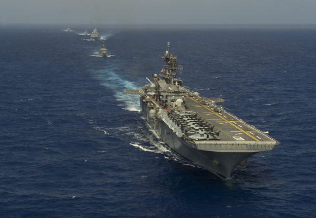 Underway on USS America