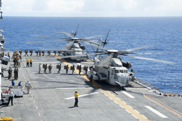 Underway on USS America