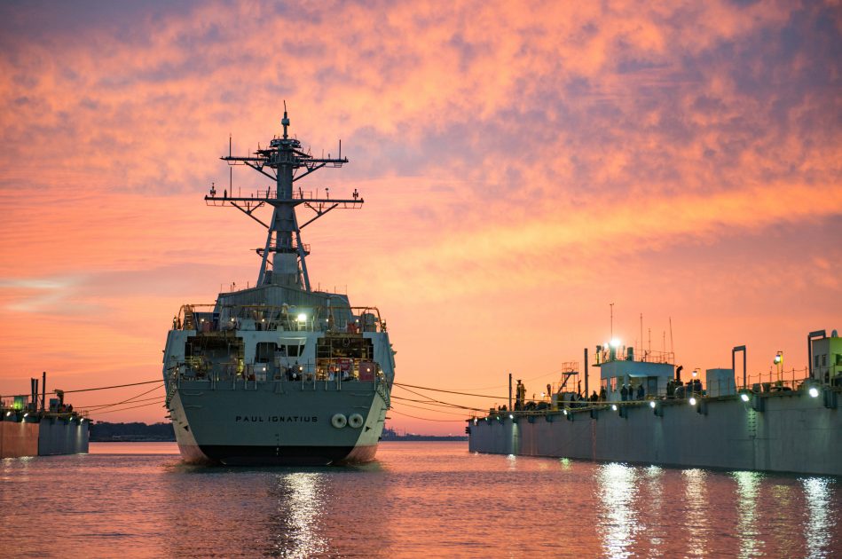 Navy Awards Ingalls 6 Destroyers, Bath Iron Works 4 in Multiyear Deal ...