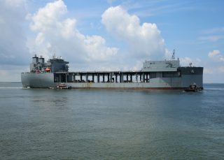 Expeditionary Sea Base USNS Lewis B. Puller Departs for Maiden ...