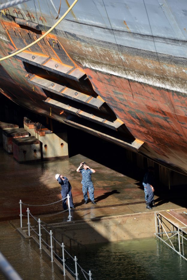 New Dry Dock Photos Show the Scope of Hidden USS Fitzgerald Damage