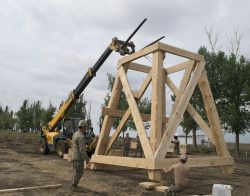 U.S. Navy Seabees Building Maritime Operations Center on Black Sea ...