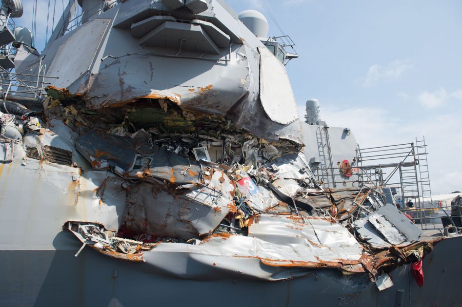 U.S. Navy Won’t Upgrade USS Fitzgerald to Baseline 9 Aegis Combat ...
