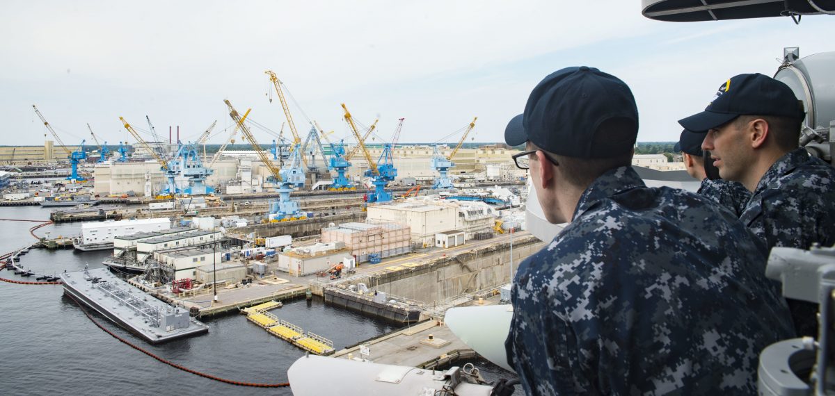 Navy Simulating Efficient Shipyard Layouts as Part of 20-Year ...