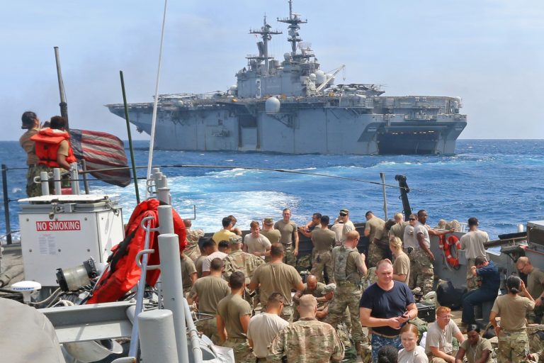 Navy, Marine Corps Providing Around-the-Clock Hurricane Maria Relief ...