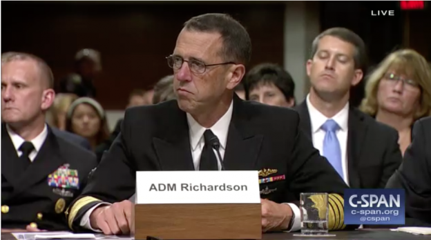 CNO Richardson: High Optempo and 'Can-Do Culture' Culminated In ...