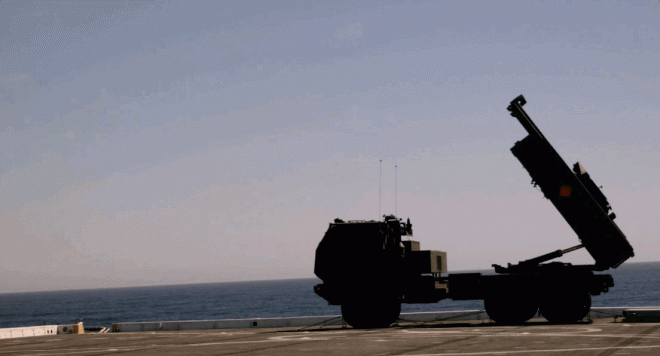 Marines Fire HIMARS From Ship in Sea Control Experiment With Navy ...