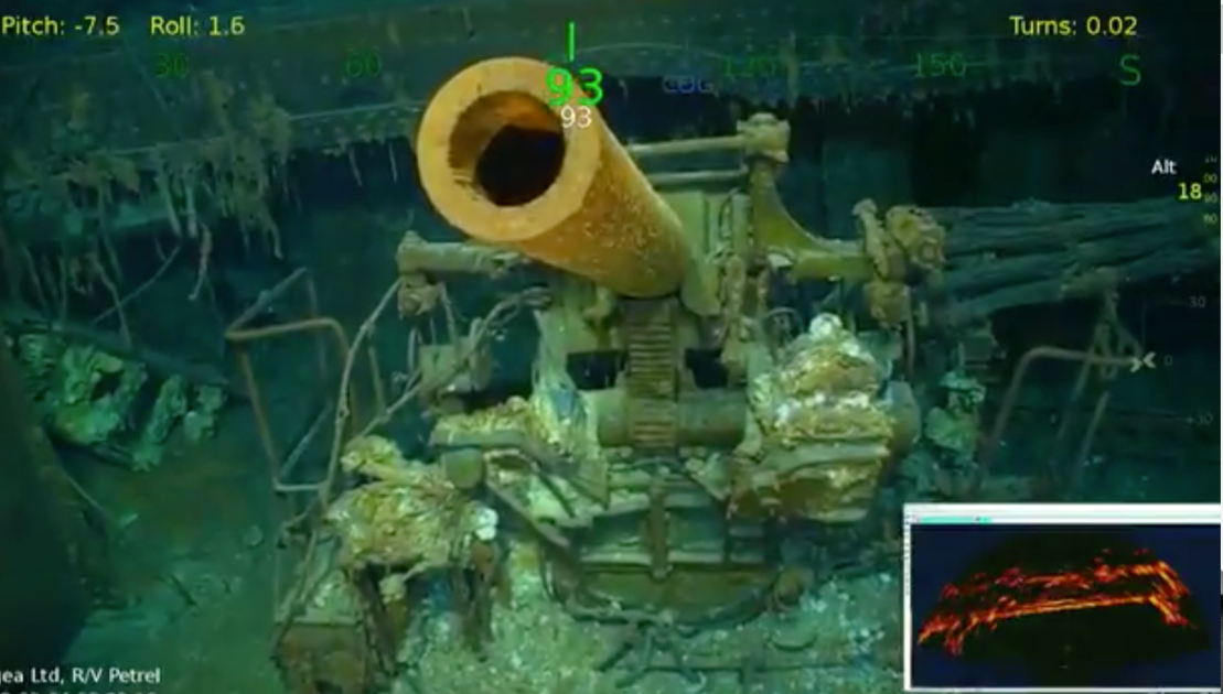 VIDEO: Billionaire Paul Allen Finds Lost World War II Carrier USS ...