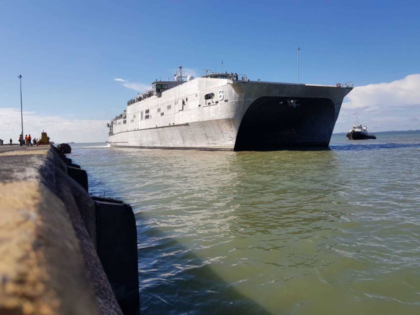 Navy Considering Command Ship Mission for EPFs In Western Pacific ...