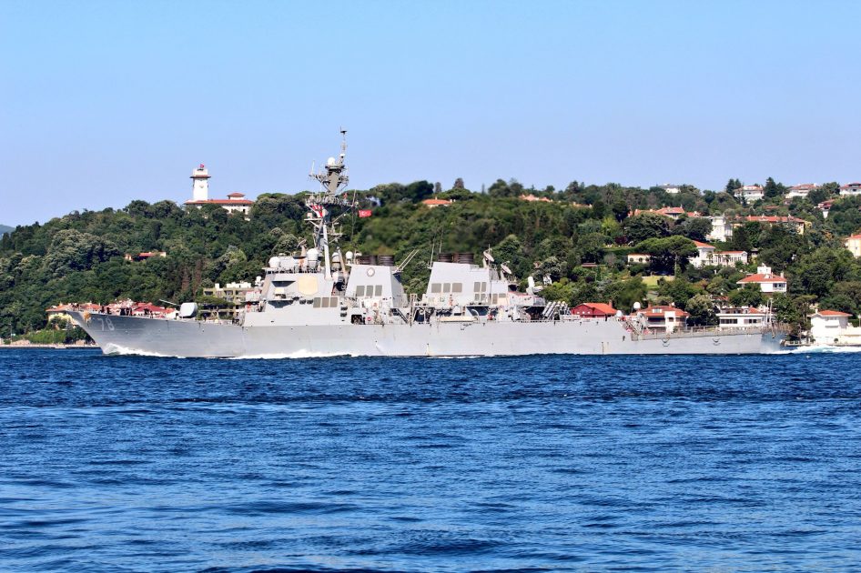 U.S. Navy Command Ship, Destroyer in Black Sea for Annual Sea Breeze ...