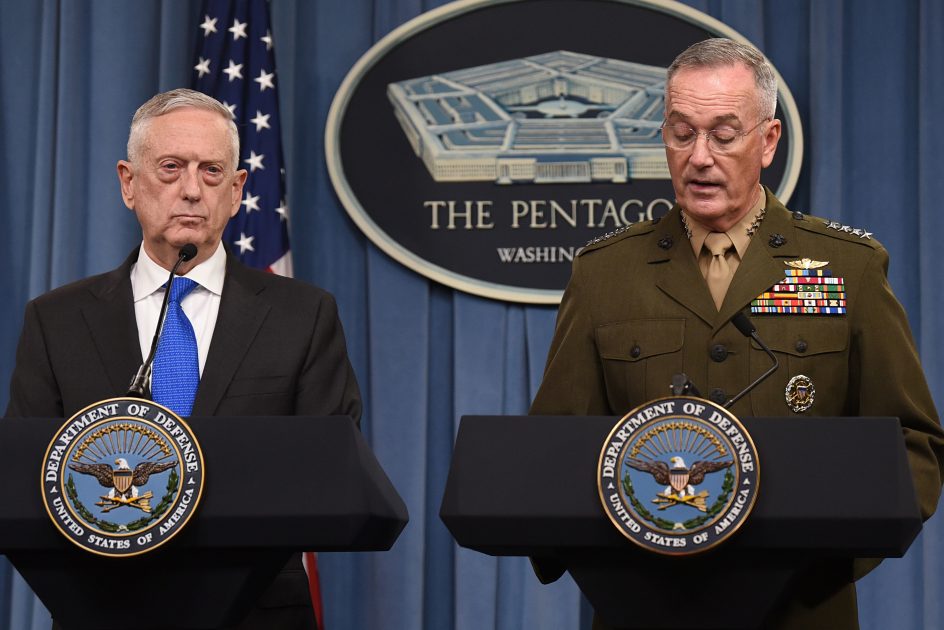 SECDEF Mattis' New 'Four Thirties' Initiative Designed to Reinforce ...