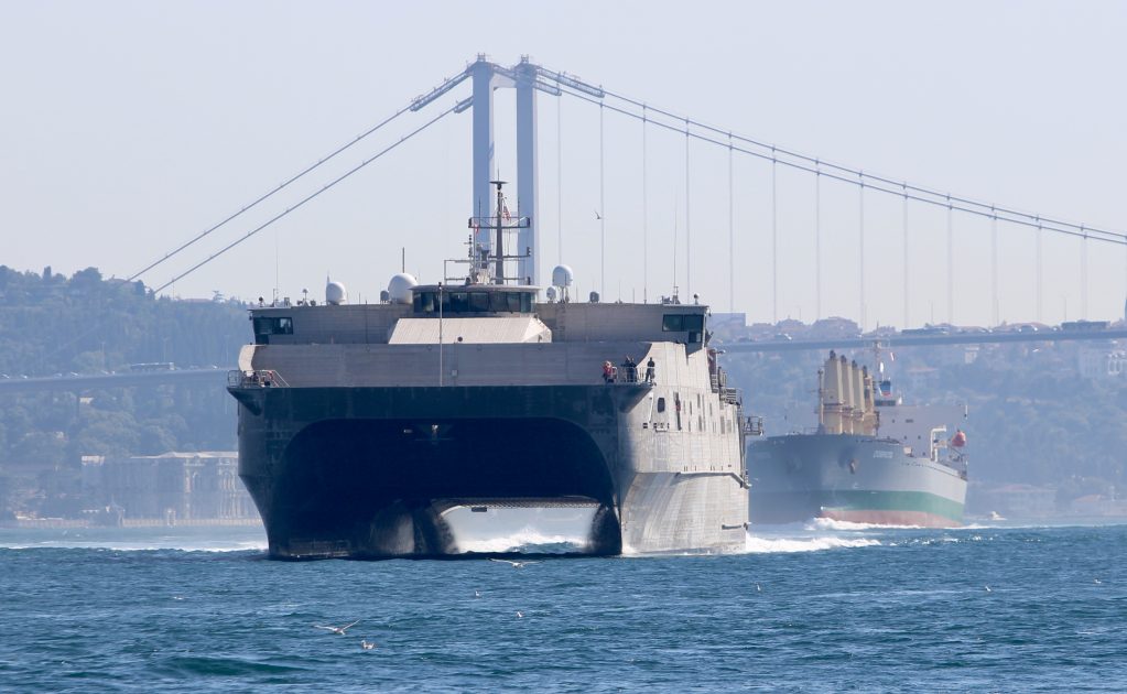 USNS Carson City Conducts First-Ever Black Sea Operation by an ...
