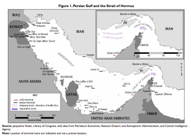 Report to Congress on Iran’s Threats, the Strait of Hormuz, and Oil ...