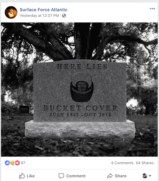 Navy Officially Retires 'Bucket' Cover for Female Officers, Chiefs ...