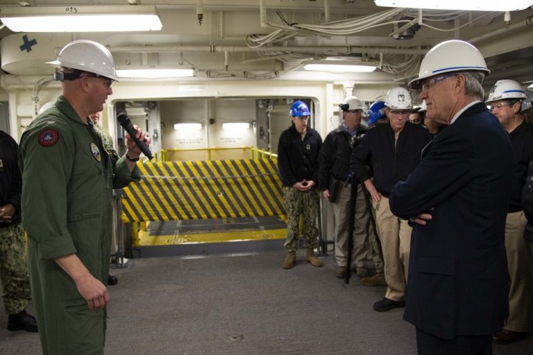 Second Weapons Elevator Accepted Aboard USS Gerald R. Ford - USNI News