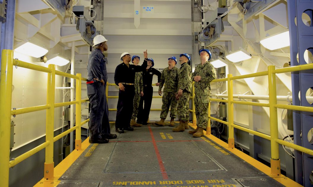 Navy Applying USS Gerald Ford Advanced Weapons Elevators Lessons to ...