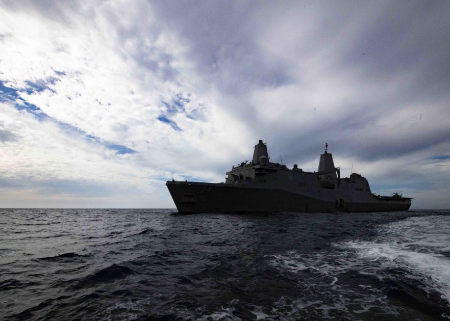 USS Arlington, Marines to Join U.S. Carrier in Middle East - USNI News