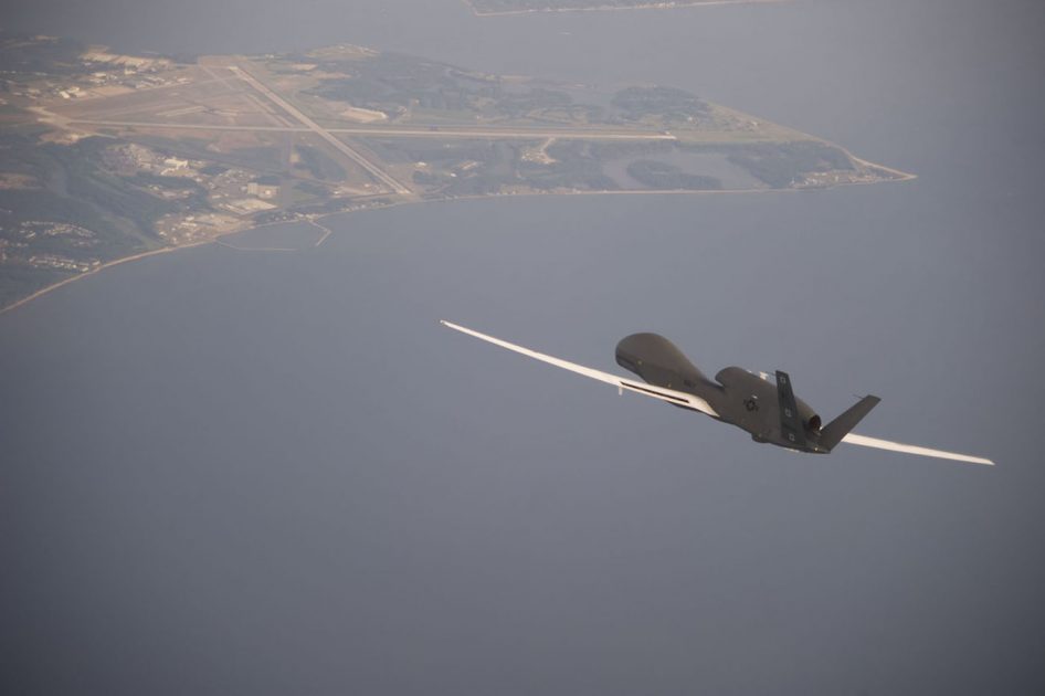 Navy RQ-4A Surveillance Drone Suffers Major Damage in Middle East ...