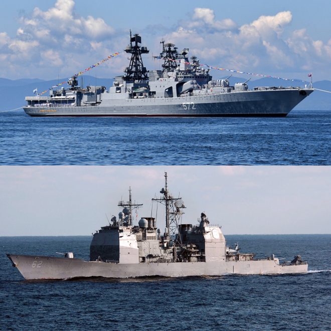 VIDEO: Russian Destroyer Put U.S. Cruiser at Risk - USNI News