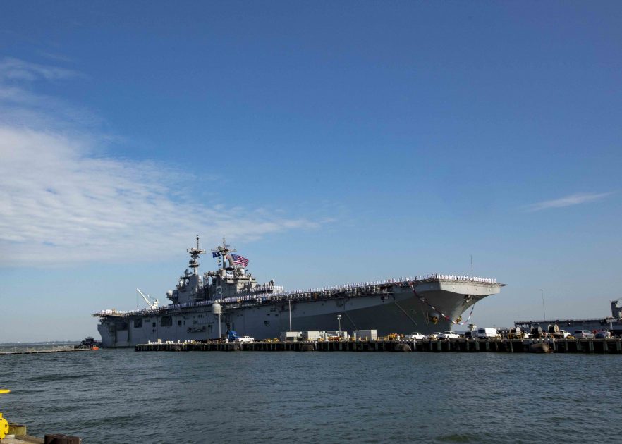 Kearsarge Returns to Norfolk After 7-Month Deployment - USNI News
