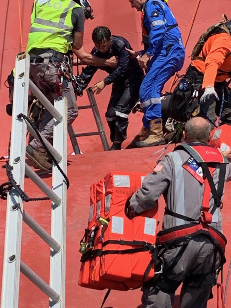 Coast Guard Rescues Four Mariners From Capsized Cargo Vessel - USNI News