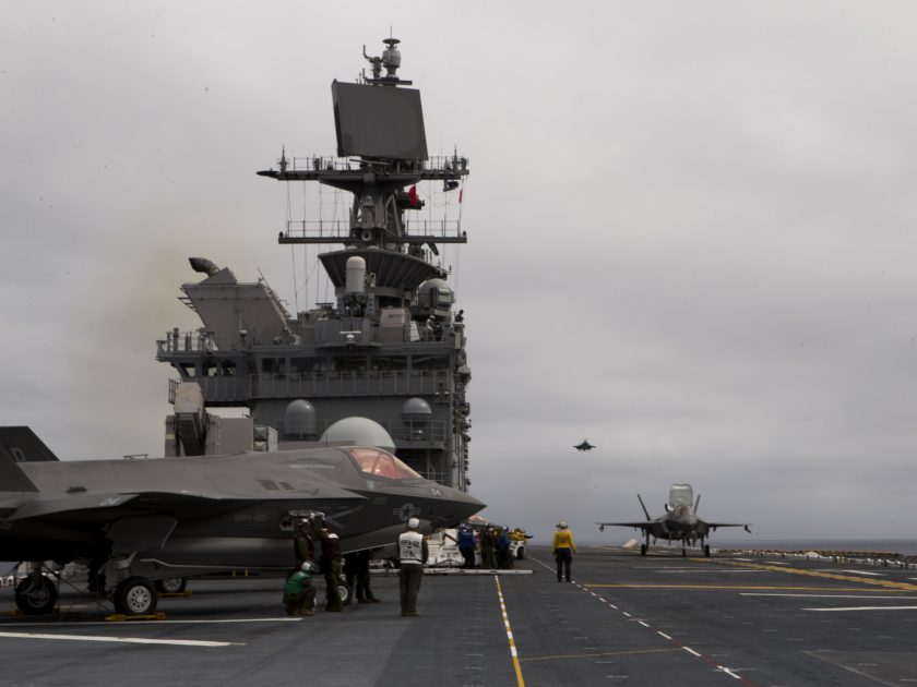 Marines Test 'Lightning Carrier' Concept, Control 13 F-35Bs from ...