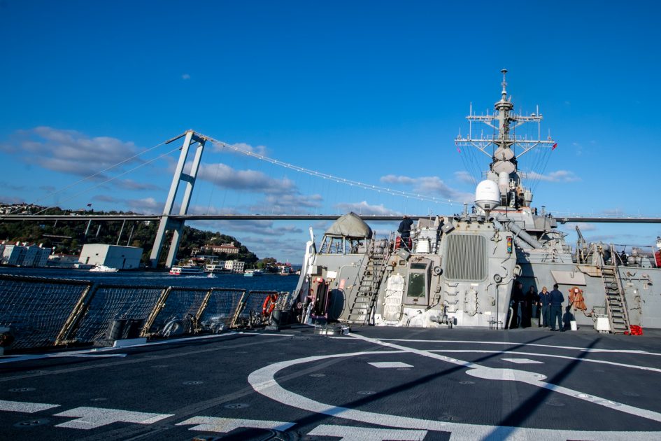 Guided-missile Destroyer USS Porter Operates Black Sea, Visits Ukraine ...