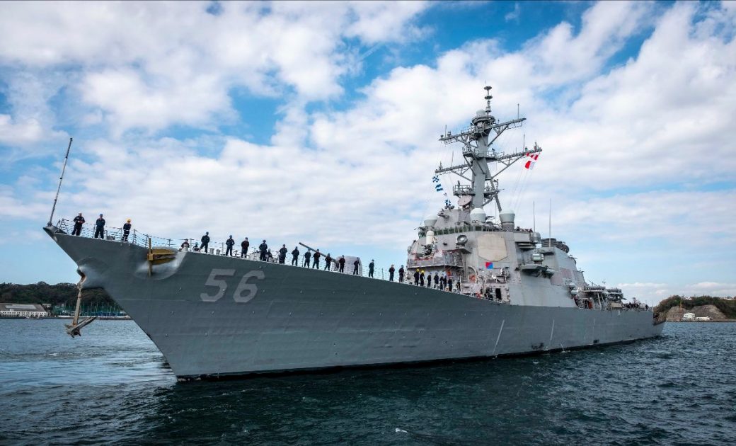 USS John S. McCain Back to Sea After Completing Repairs from Fatal 2017 ...