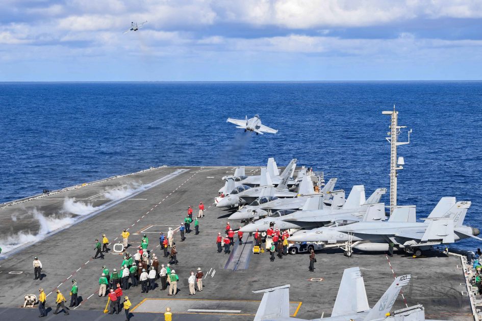 USS Harry S. Truman Enters U.S. 6th Fleet Region After Delayed ...