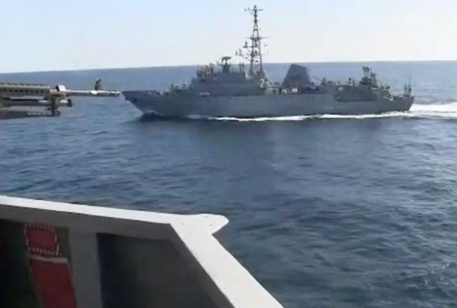 VIDEO: Russian Warship Takes ‘Aggressive’ Action Against U.S. Destroyer ...