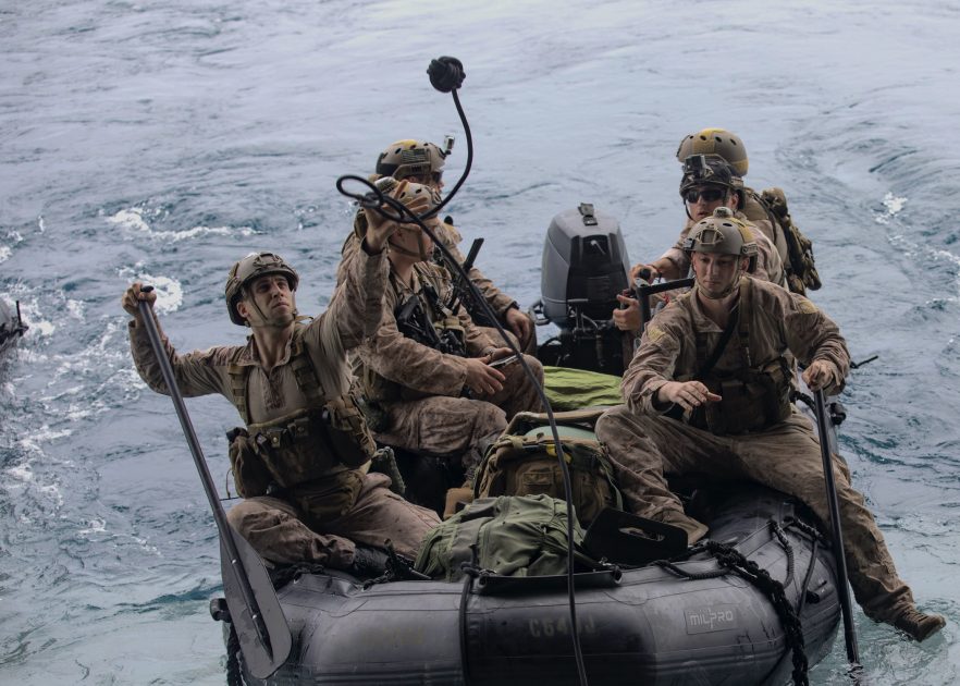 100 Marines, Sailors Ready to Ride Commercial Ships in Zone Defense ...