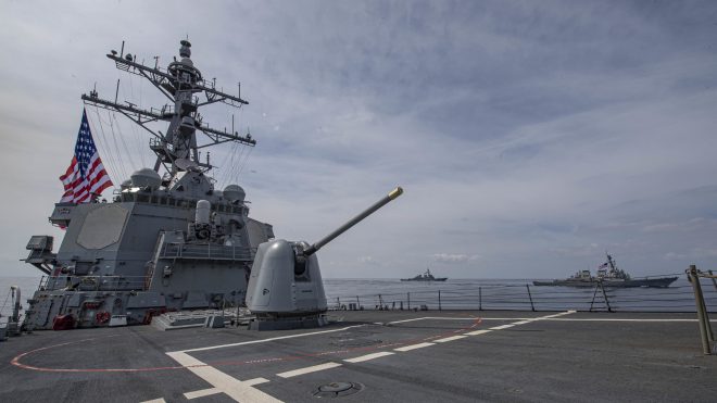 USS Carney Departs Rota, Returns to Florida After 5 Years In Forward ...