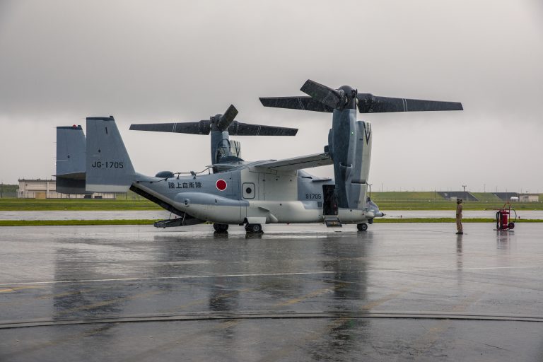 Japan Self-Defense Force Accepts Delivery of First V-22 Osprey - USNI News