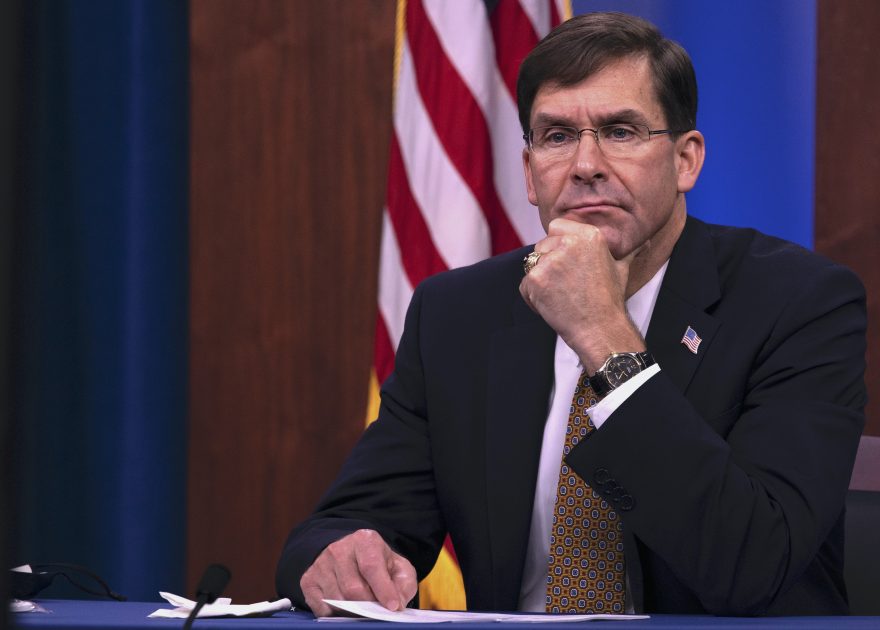 Trump Removes Esper; Christopher Miller New Acting SECDEF - USNI News