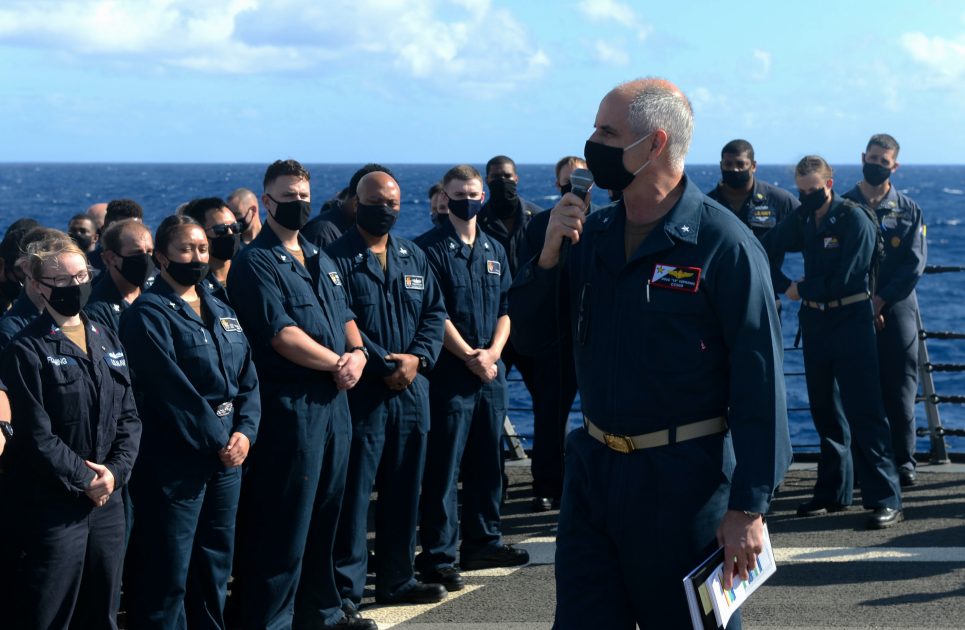 Theodore Roosevelt Strike Group CO: Interactions with Chinese Navy Not ...