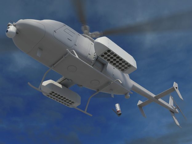Northrop Grumman Pitching Fire Scout Helicopter Drone for ASW Missions ...