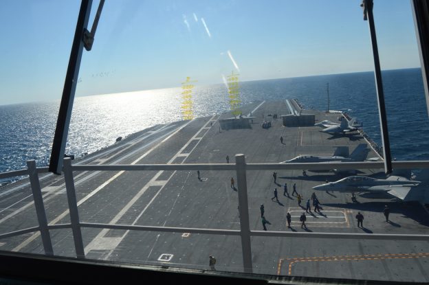 As USS Gerald R. Ford Nears Shock Trials, Carrier Remains Busy With ...