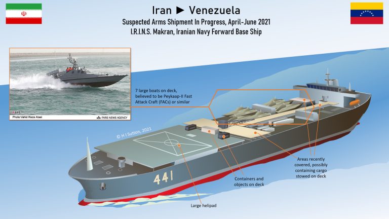 Iranian Warship Could Be Bringing Millions of Gallons of Fuel to ...
