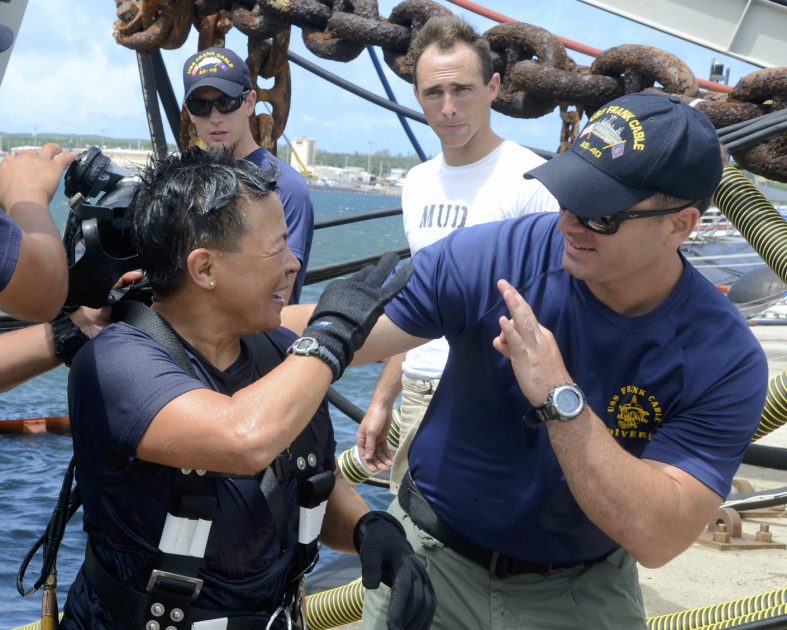 Trailblazing Admiral, Hall of Fame Female Diver Retires After ...
