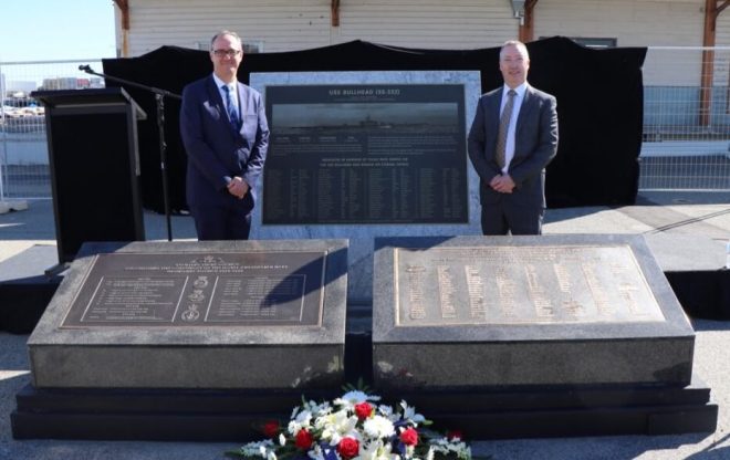 Memorial to 84 WWII U.S. Sailors Lost Aboard USS Bullhead Unveiled in ...