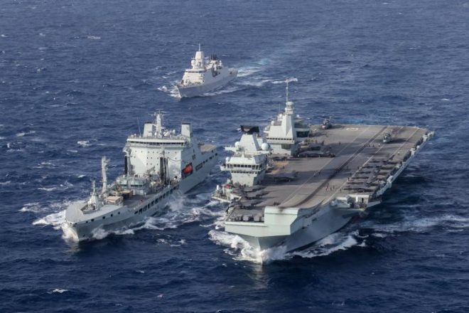 6 Naval Task Groups From U.S., U.K., India, Japan and Australia ...