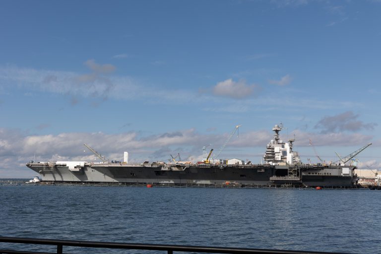 HII Delivers Final Advanced Weapons Elevator Aboard USS Gerald R. Ford ...