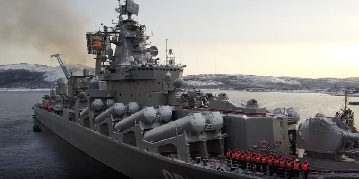 UPDATED: Russian Navy Cruisers Positioned to Counter U.S., French and ...
