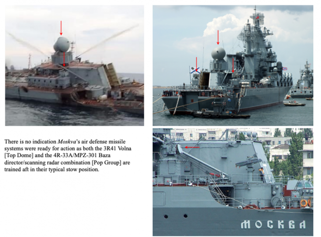 Warship Moskva was Blind to Ukrainian Missile Attack, Analysis Shows ...