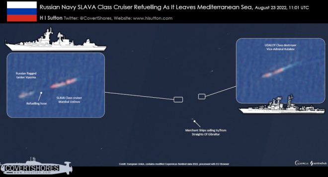 Sister Ship of Sunken Russian Cruiser Moskva Departs Mediterranean, U.S ...