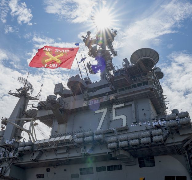 Carrier USS Harry S. Truman Returns From 9-Month Mediterranean ...