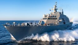 Littoral Combat Ship USS Cooperstown Commissions in New York - USNI News