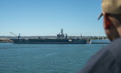 USS Nimitz Back Underway After Two Weeks of Flushing Jet Fuel Out of ...